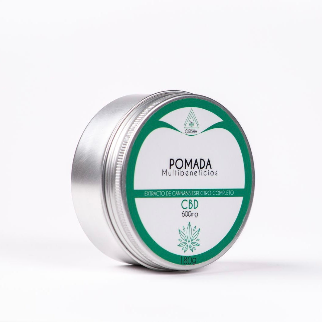 POMADA MULTI BENEFICIOS DE CANNABIS 180g 600 mg – ORISHAT NATURAL